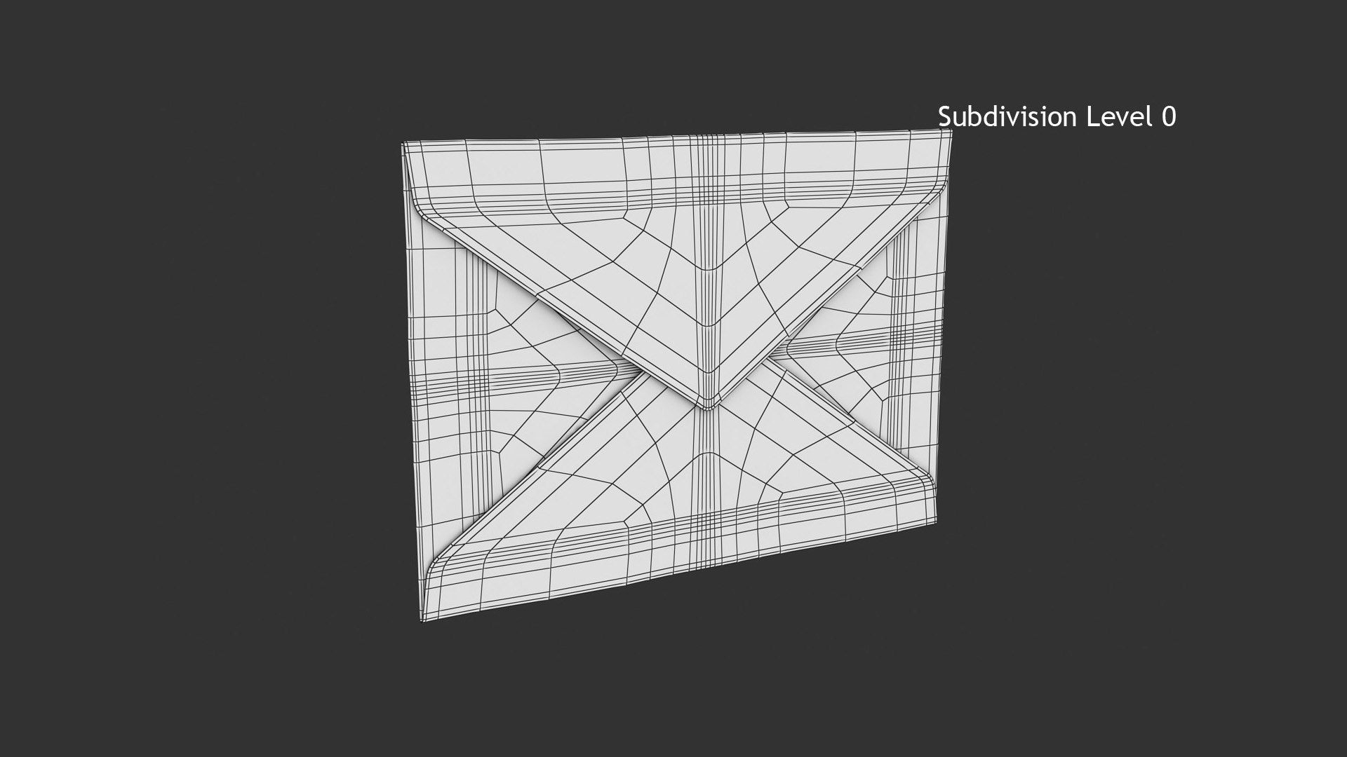 3D Model Envelope - Closed - TurboSquid 1337700