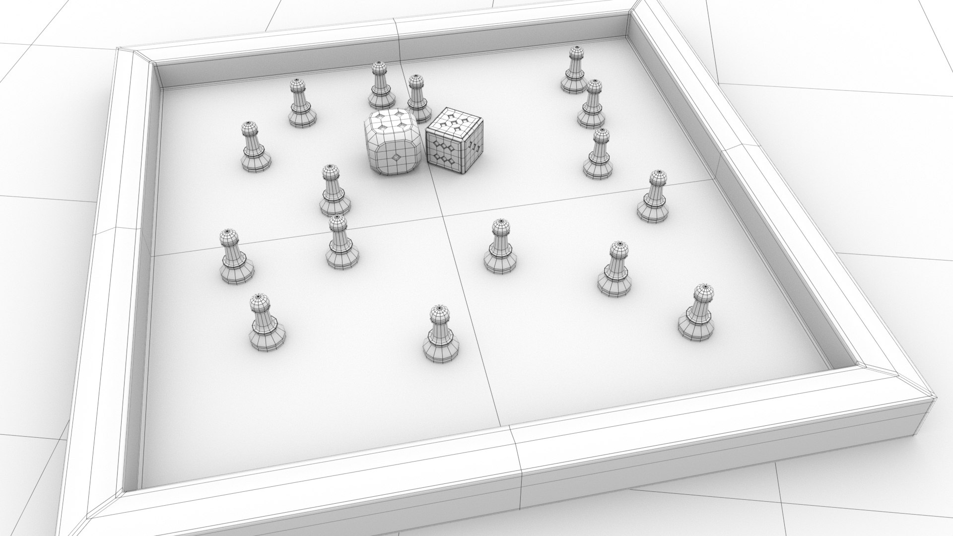 3D Ludo - TurboSquid 1573428