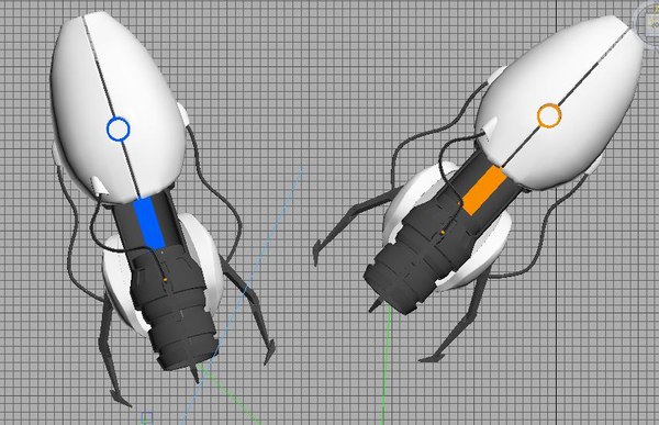 3d model portal gun