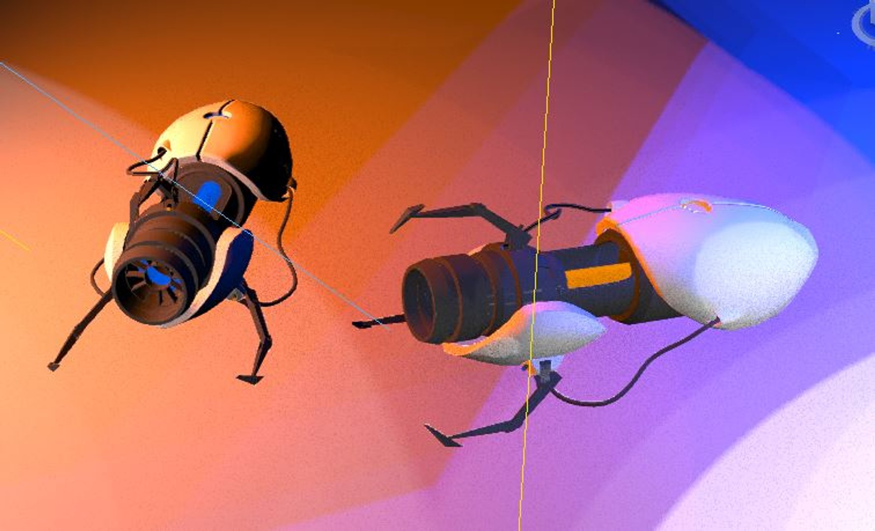 3d Model Portal Gun