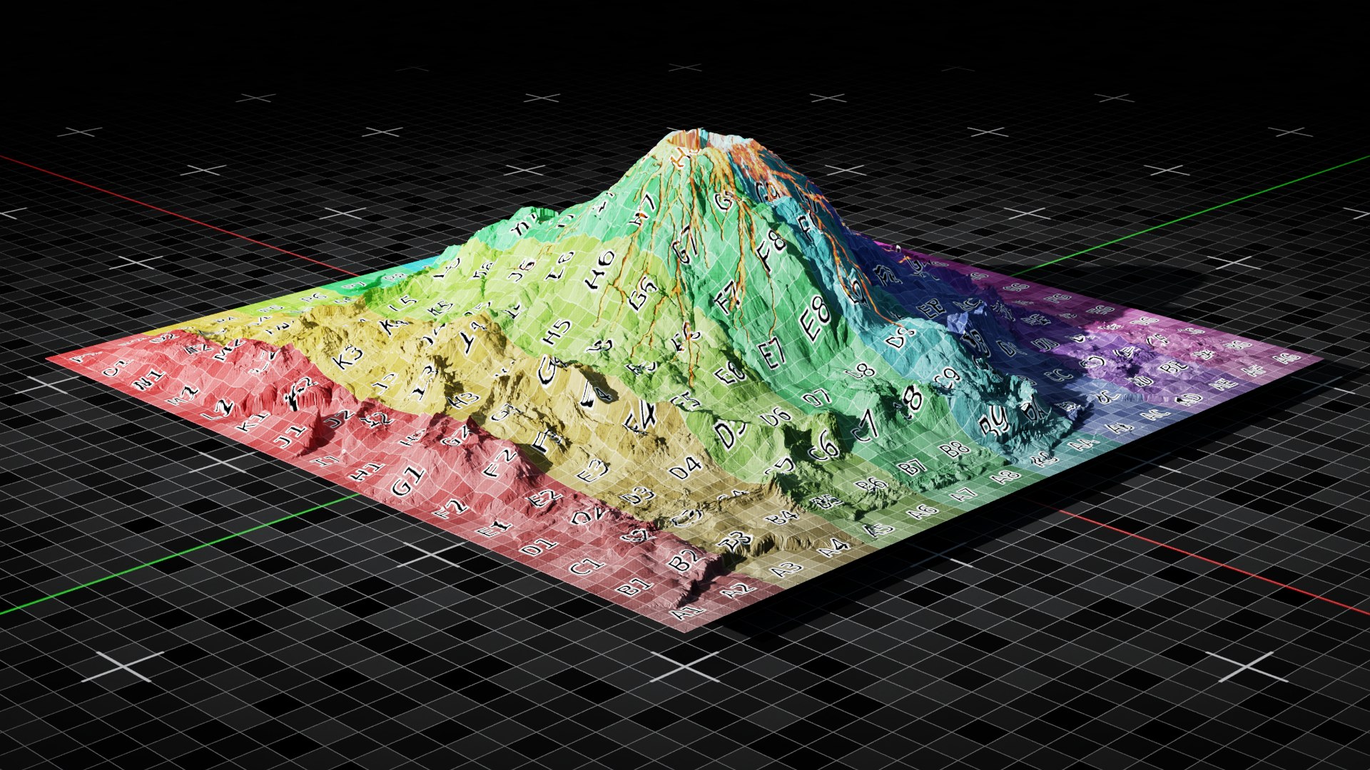 Volcano Version 2 3D Model - TurboSquid 2192156