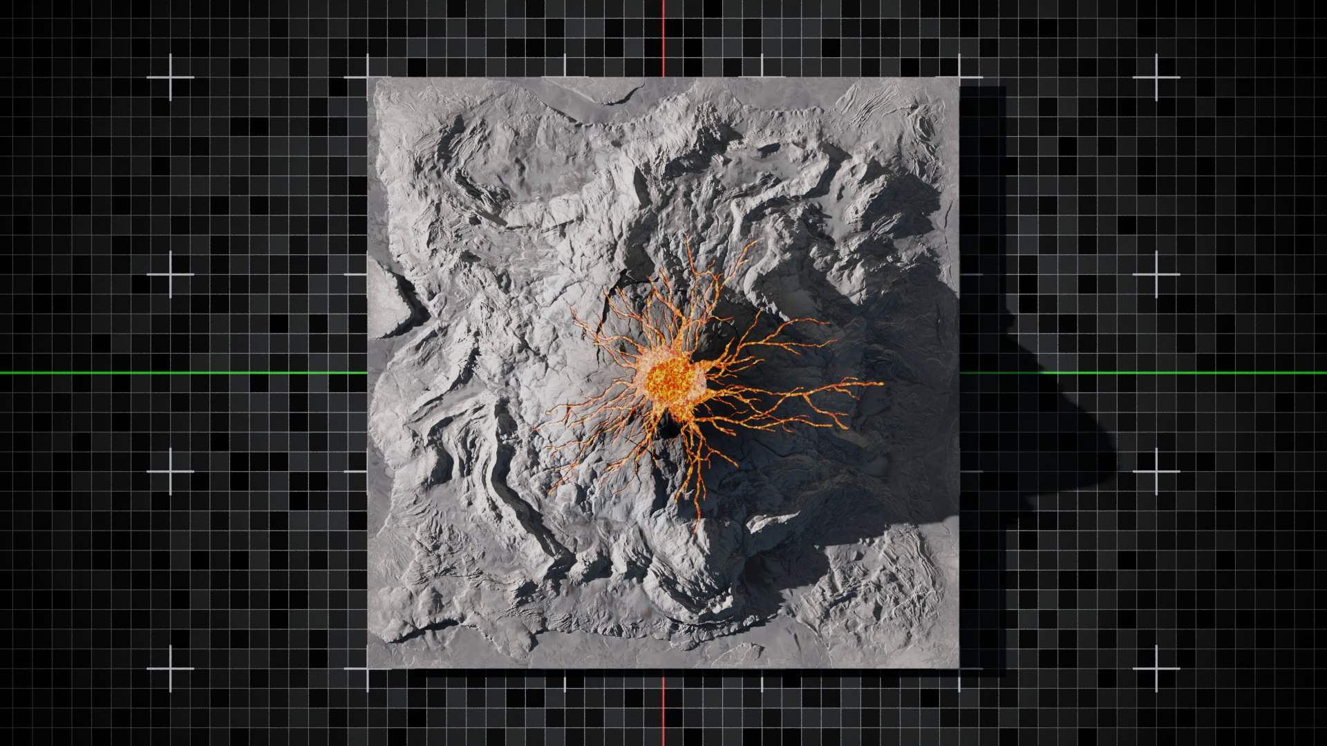 Volcano Version 2 3D Model - TurboSquid 2192156