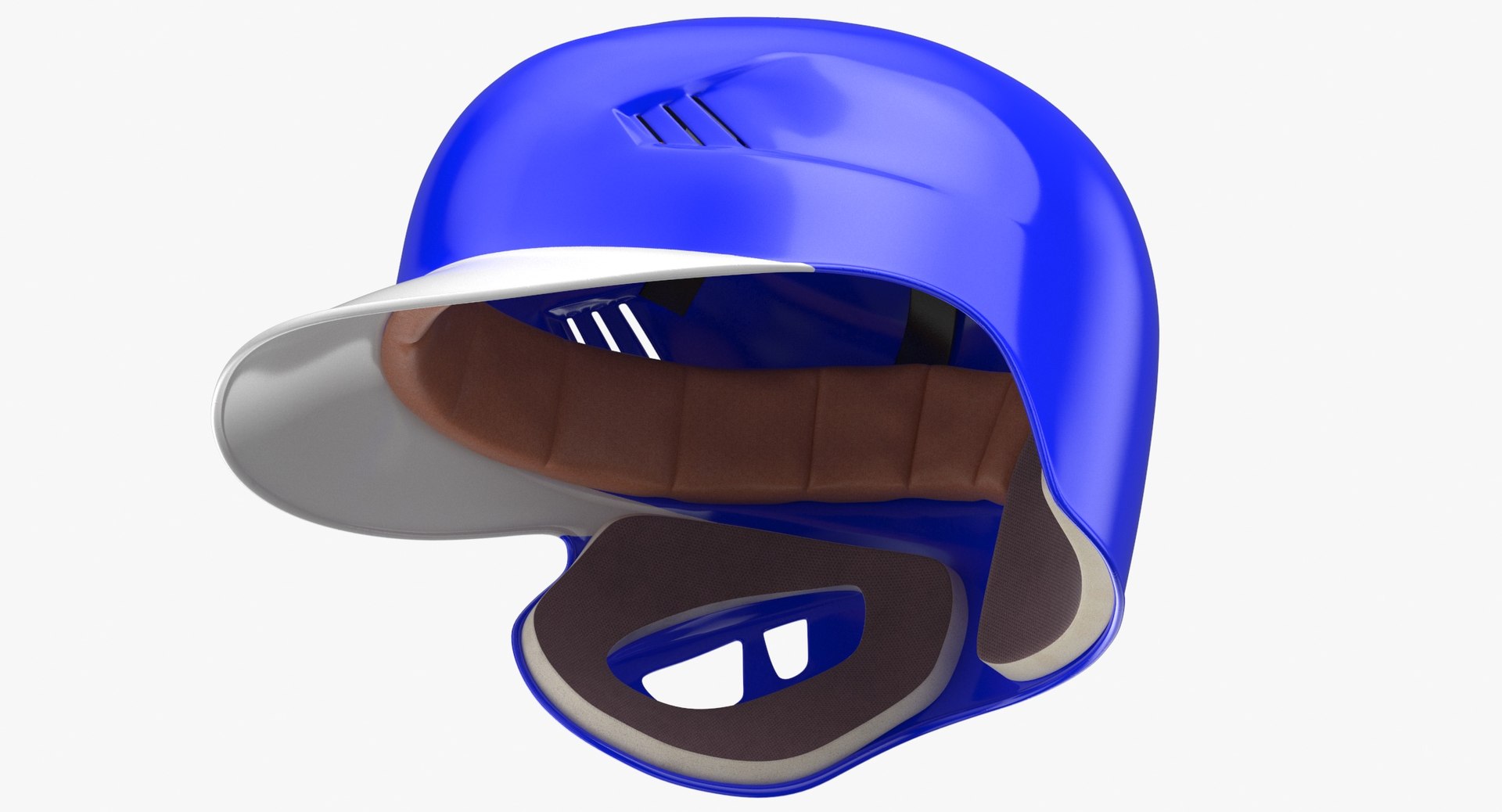 3D baseball helmet ear flap - TurboSquid 1618594