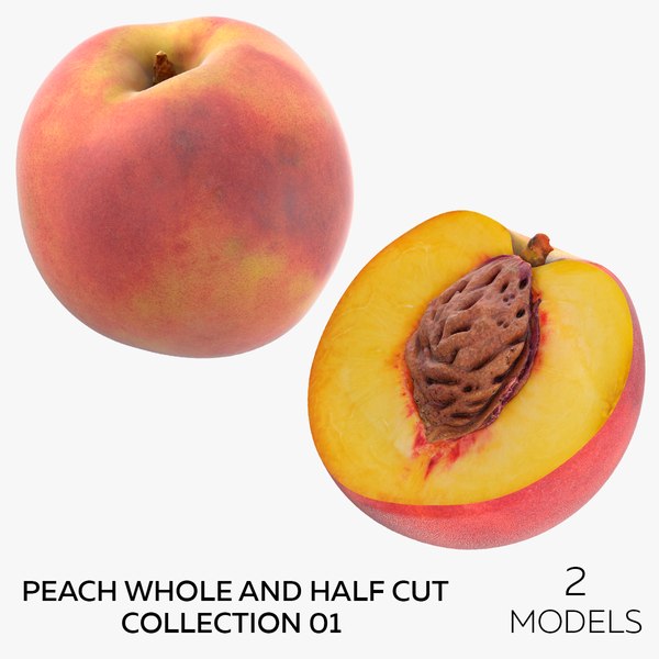 Peach 3D Models for Download | TurboSquid