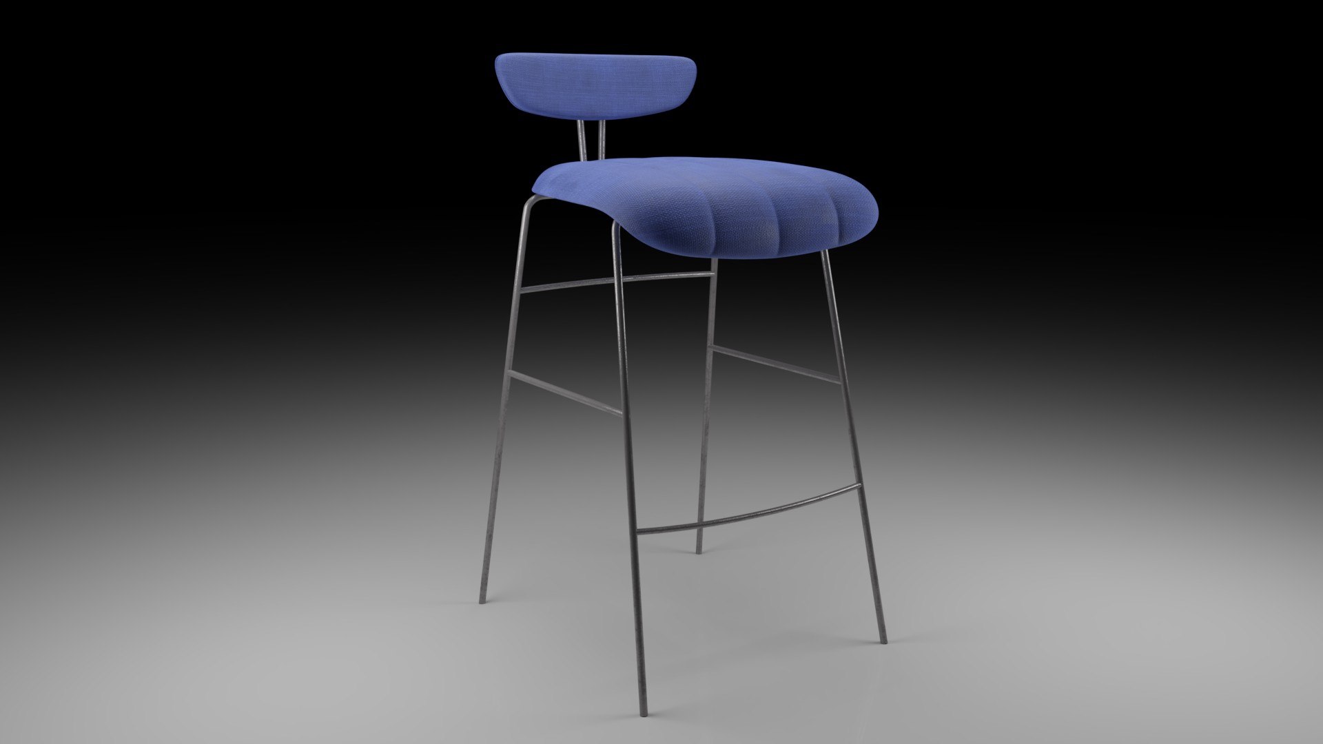 Bobby Bar Stool 3D Model - TurboSquid 1596045