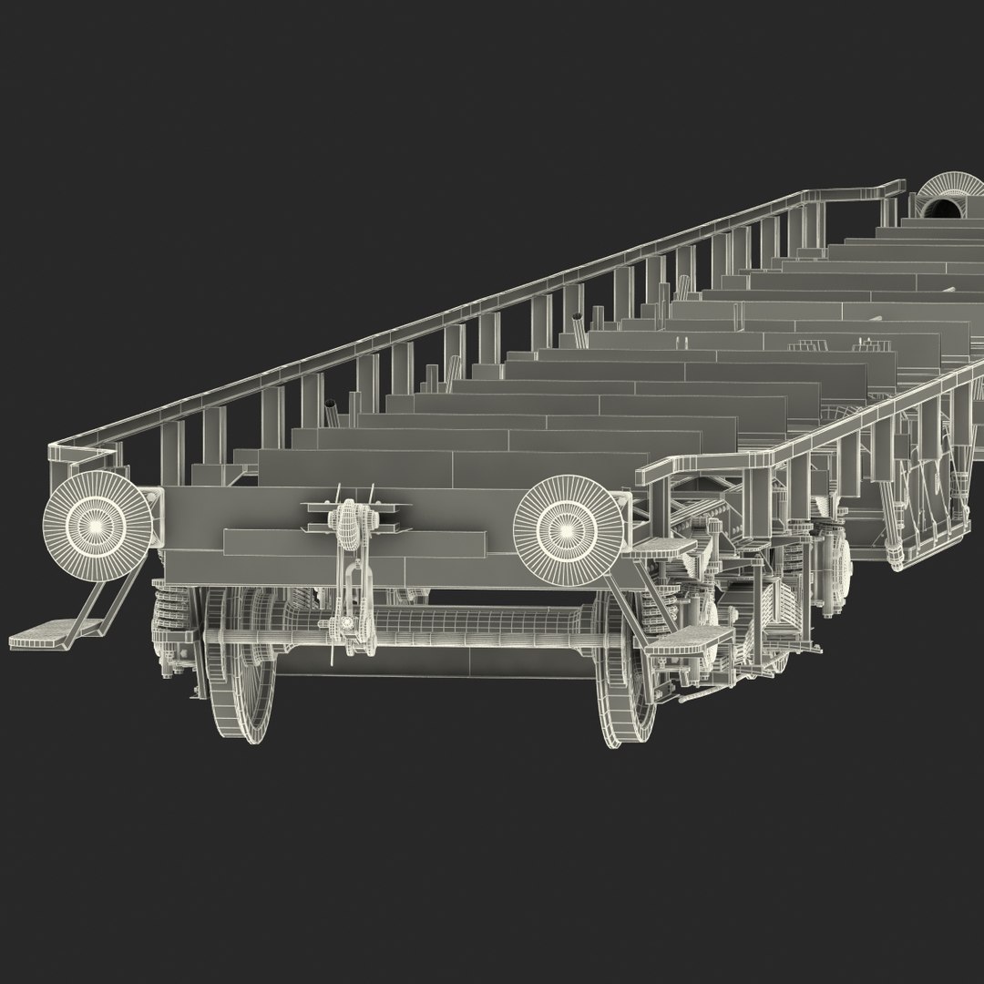 3dsmax Train Chassis