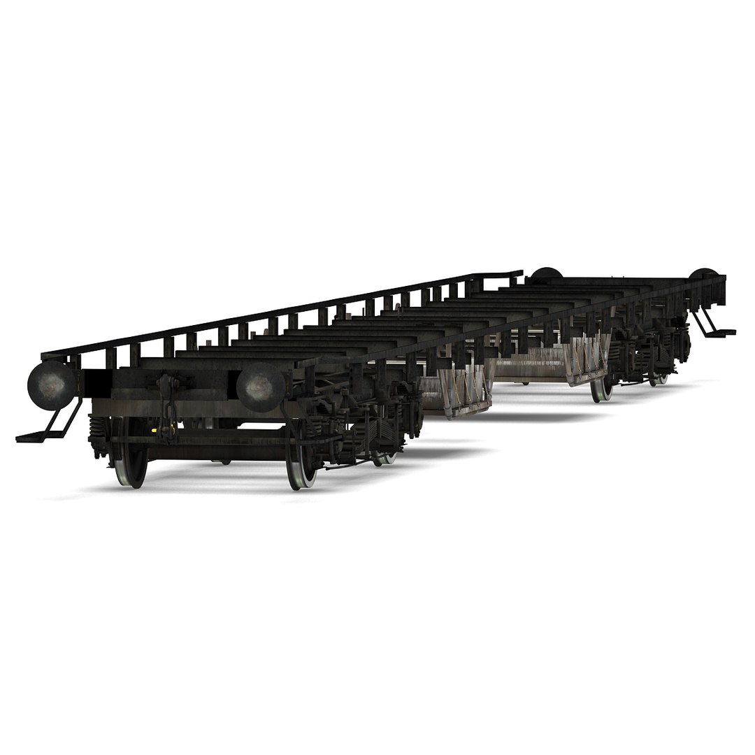 3dsmax Train Chassis