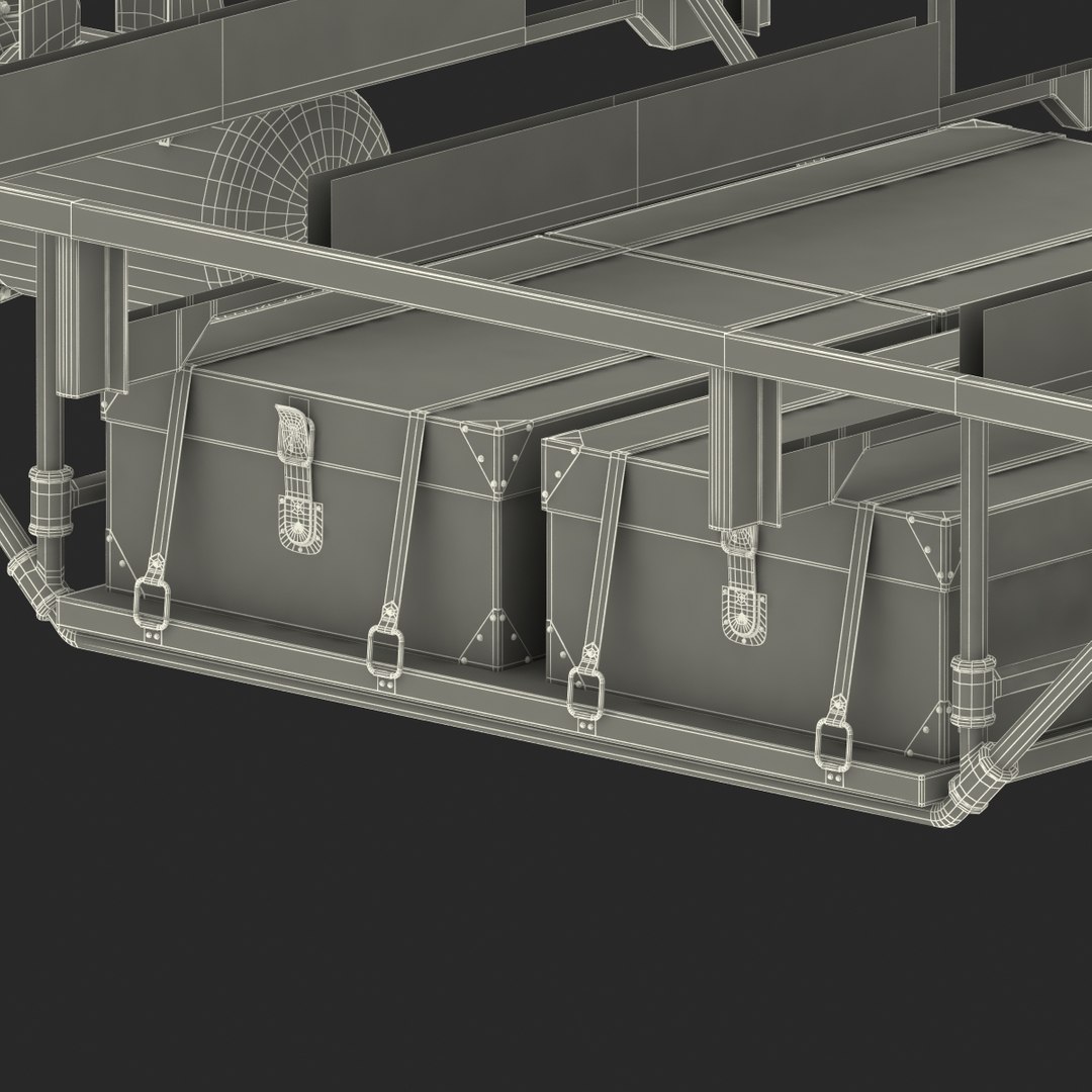 3dsmax Train Chassis