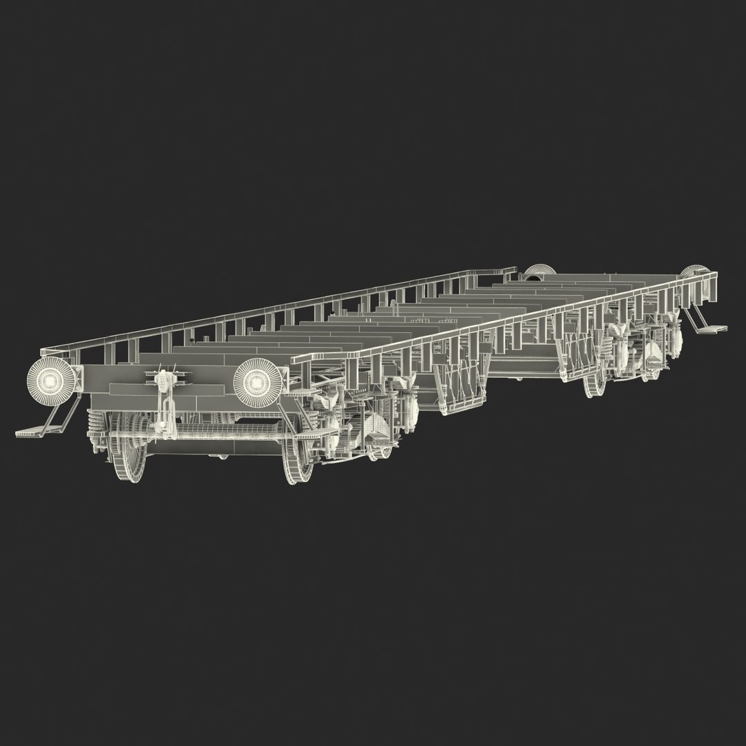 3dsmax Train Chassis