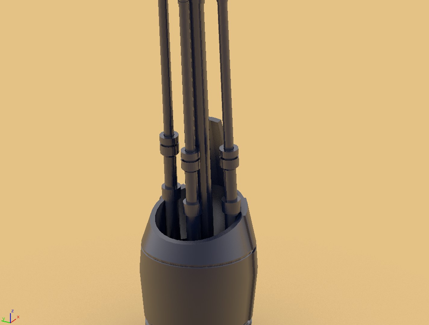 3d Terminator Hand Model