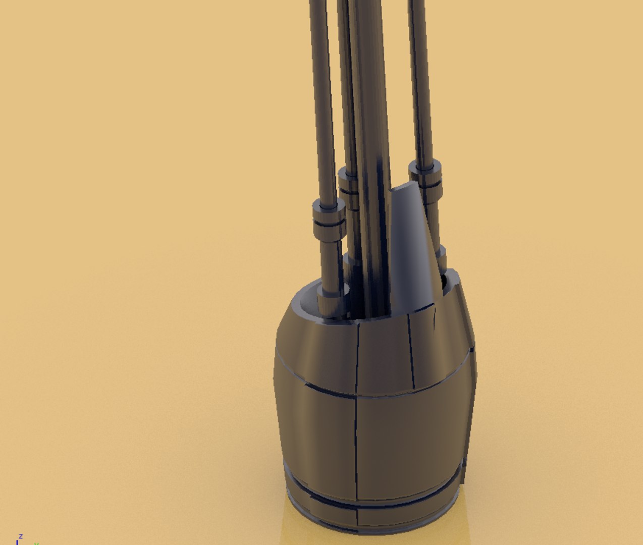 3d Terminator Hand Model