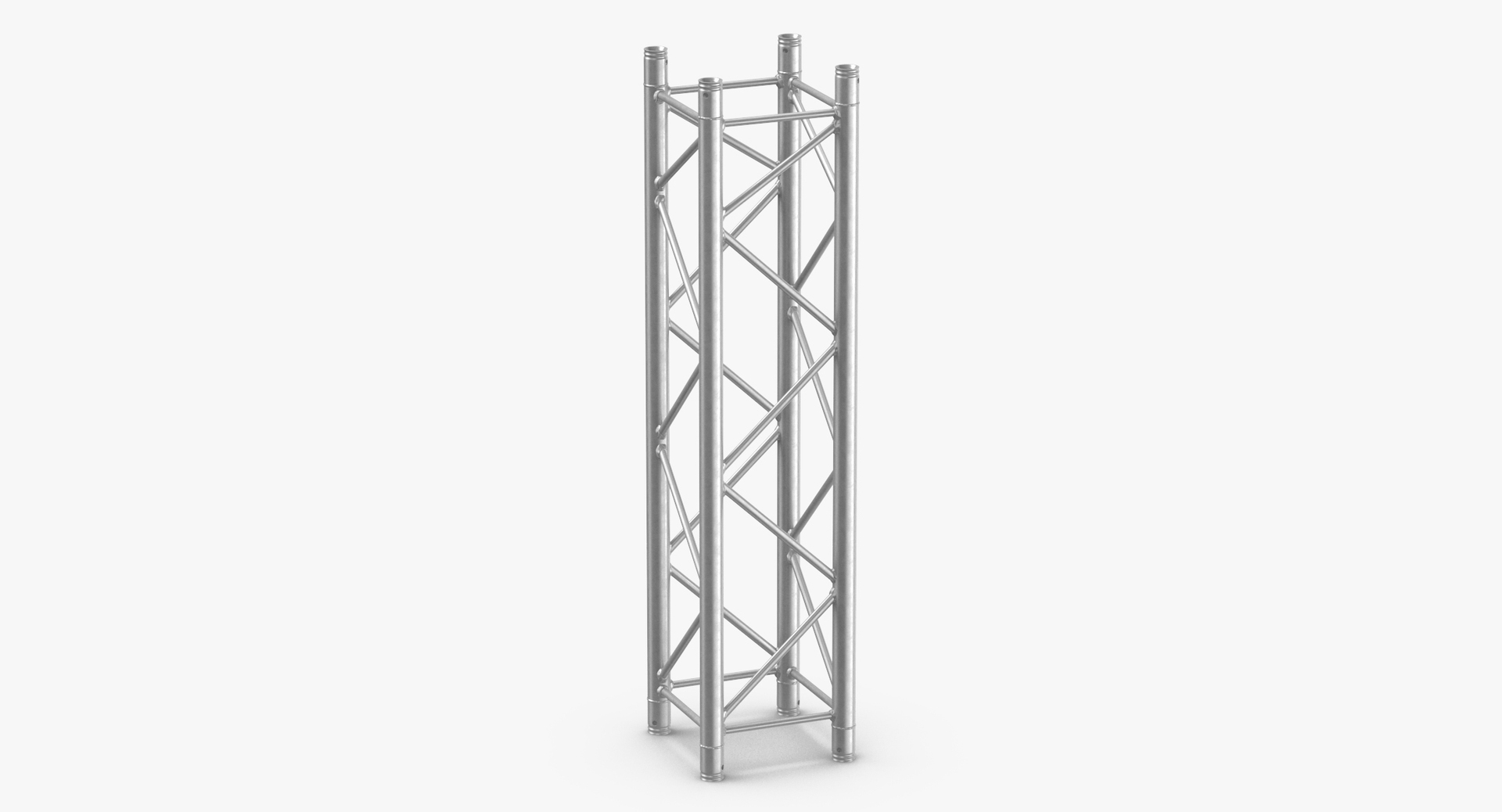 Stage Trusses Column 01 3D Model - TurboSquid 1220902