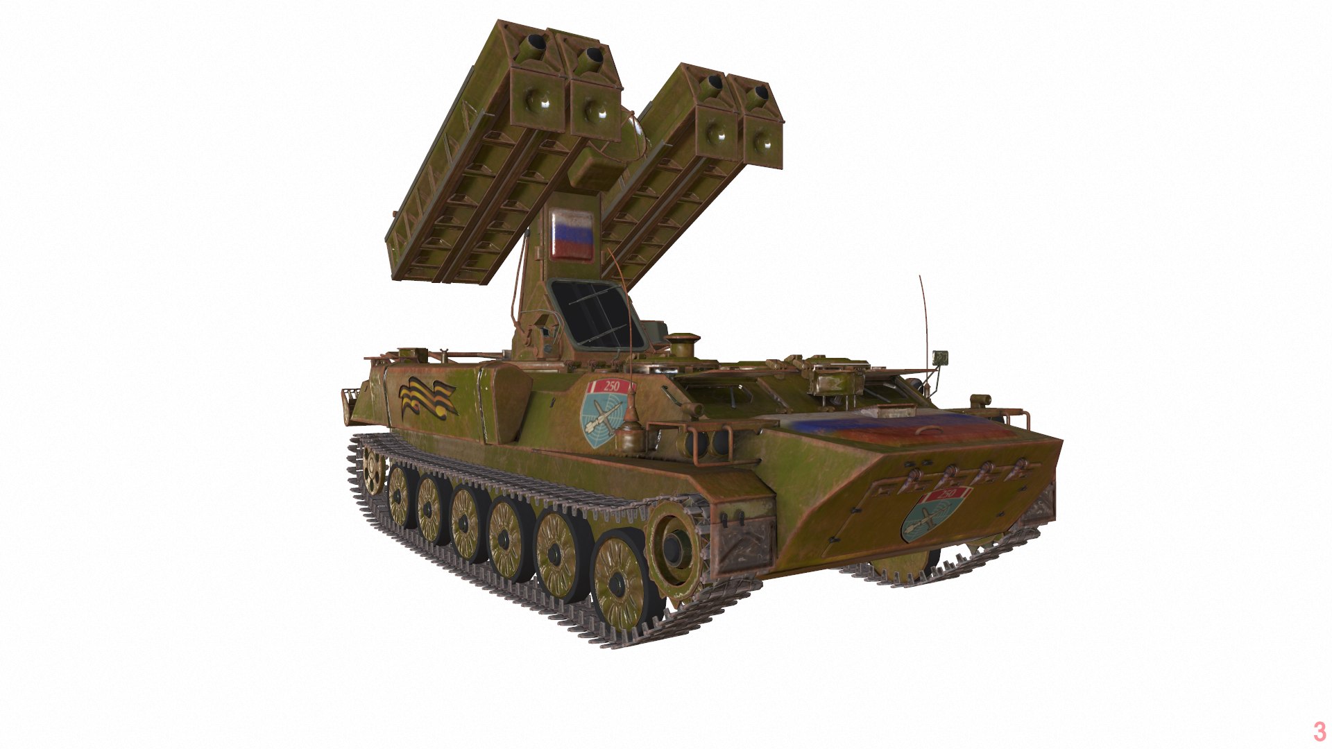 9k35 Strela-10 3D - TurboSquid 1359444