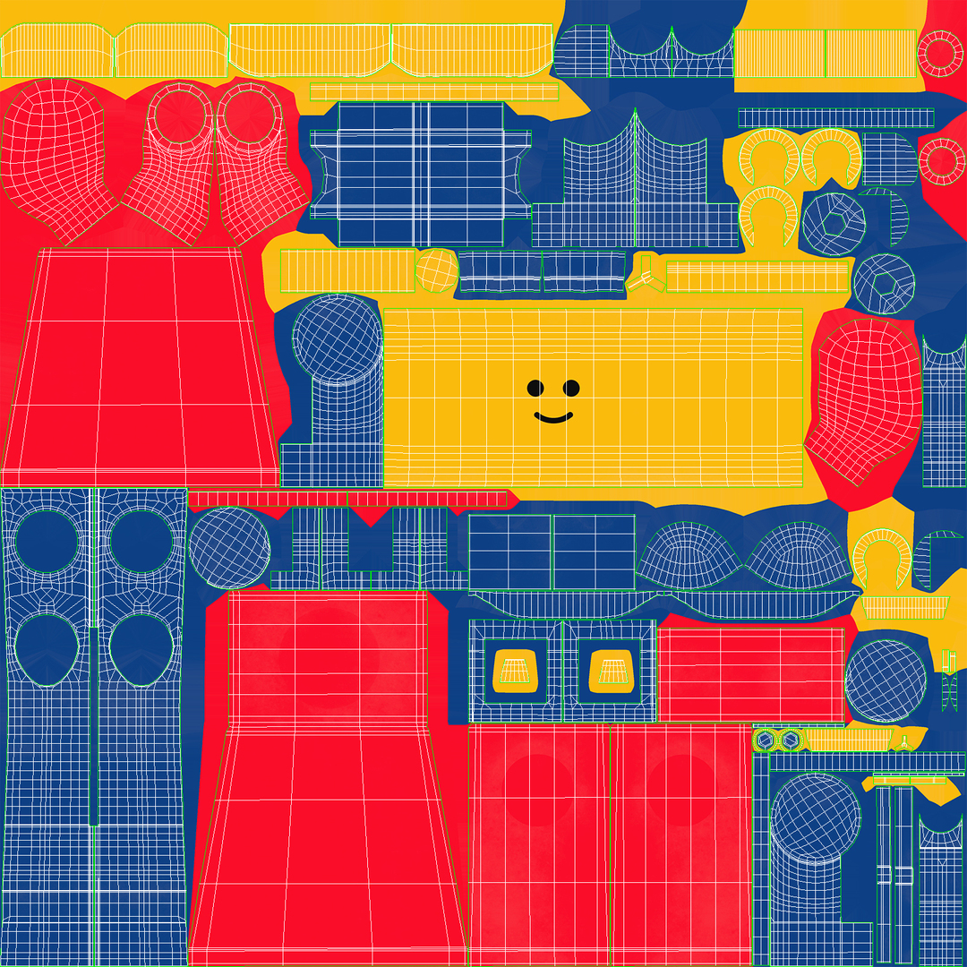 3D lego woman generic person - TurboSquid 1344344