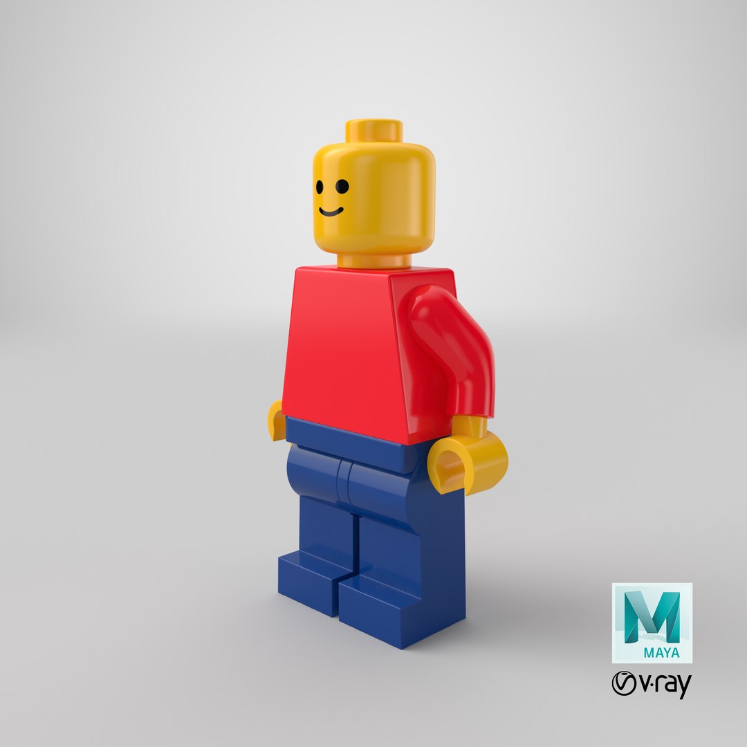 3D Lego Woman Generic Person - TurboSquid 1344344