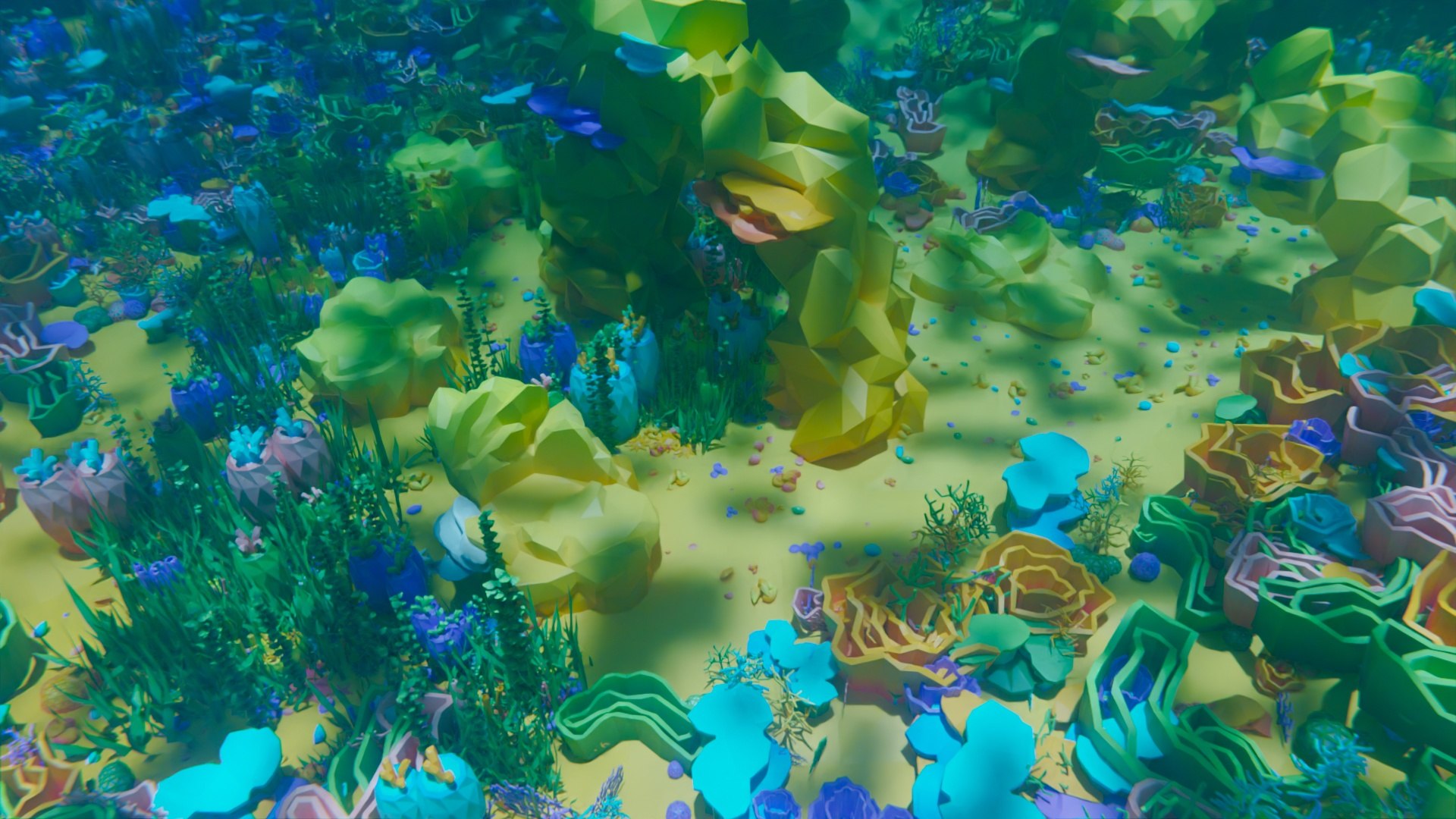 3D Stylized Environment Underwater World - TurboSquid 2305501