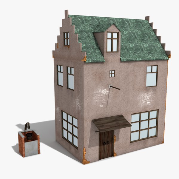 old house 3d model