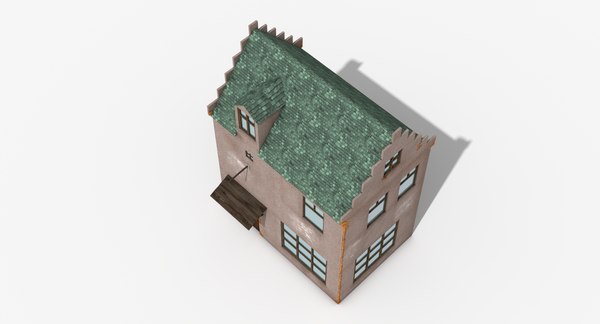 old house 3d model