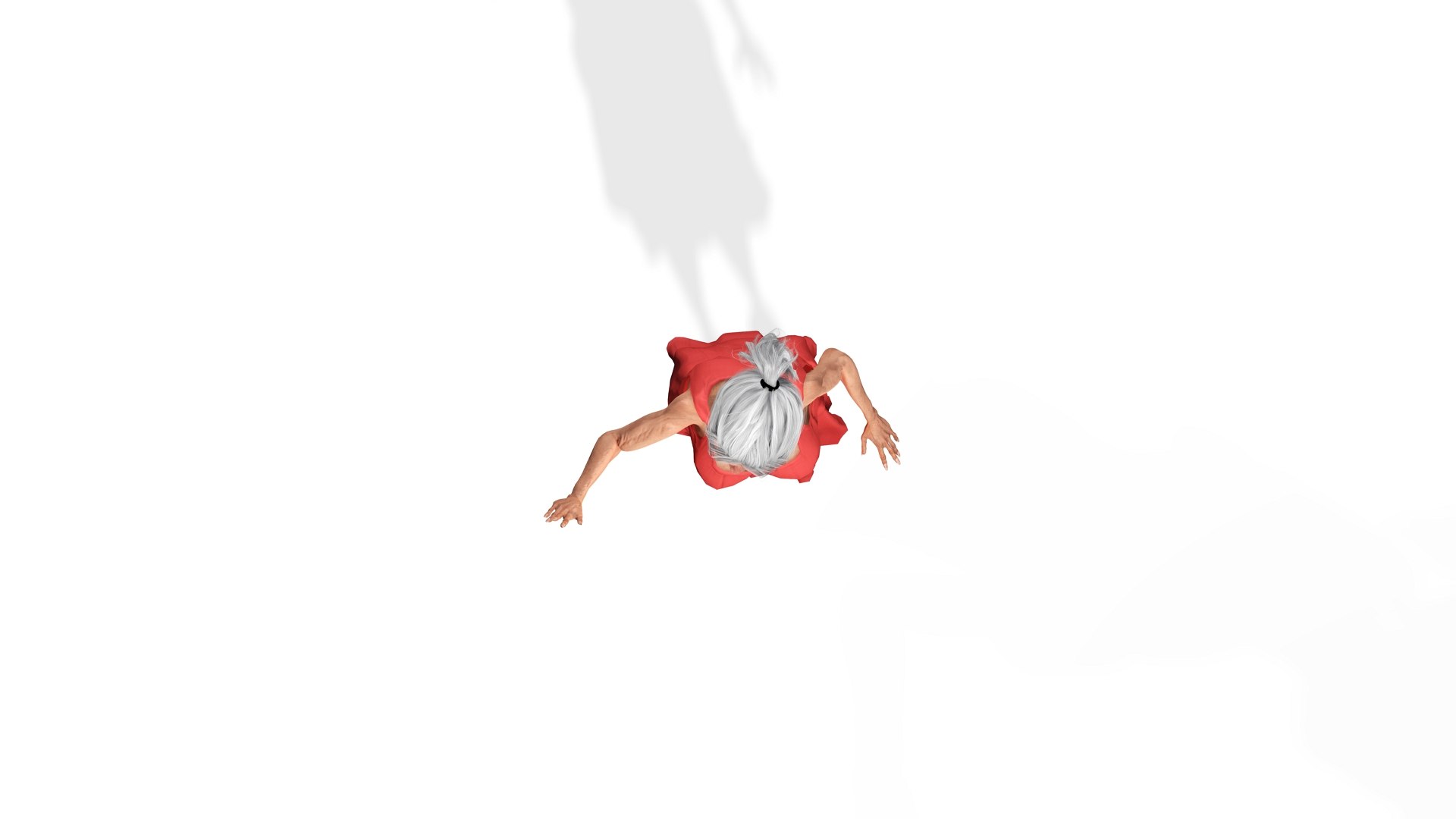 Fragile Old Woman 3D Model - TurboSquid 1920643