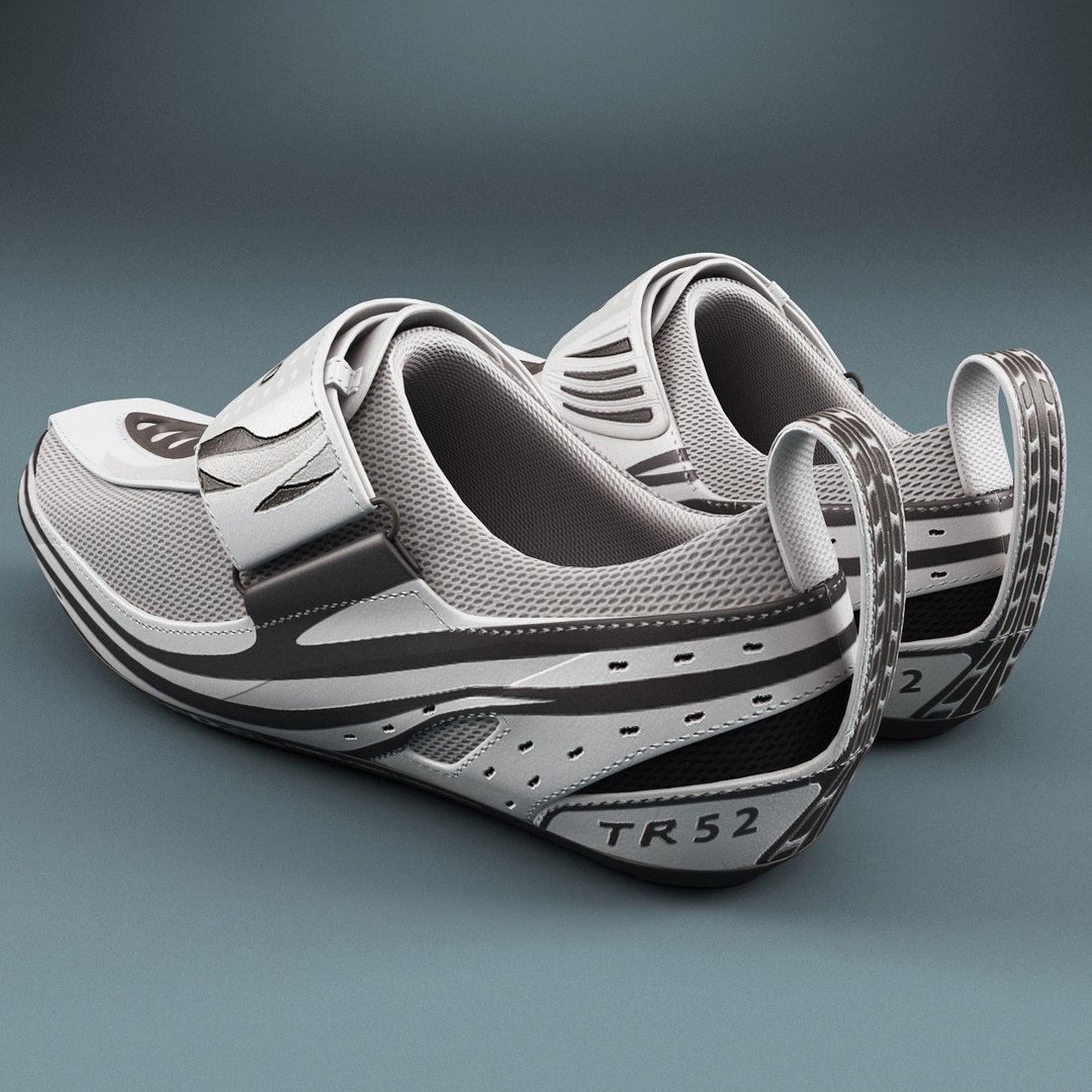 3d model sneakers shimano tr52
