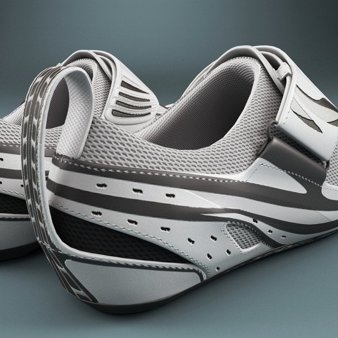 3d model sneakers shimano tr52