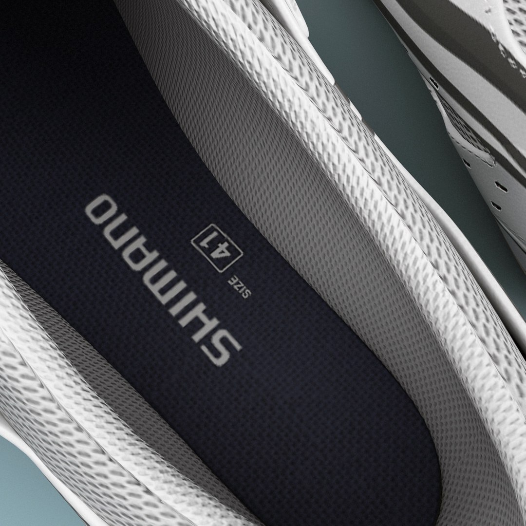 3d model sneakers shimano tr52