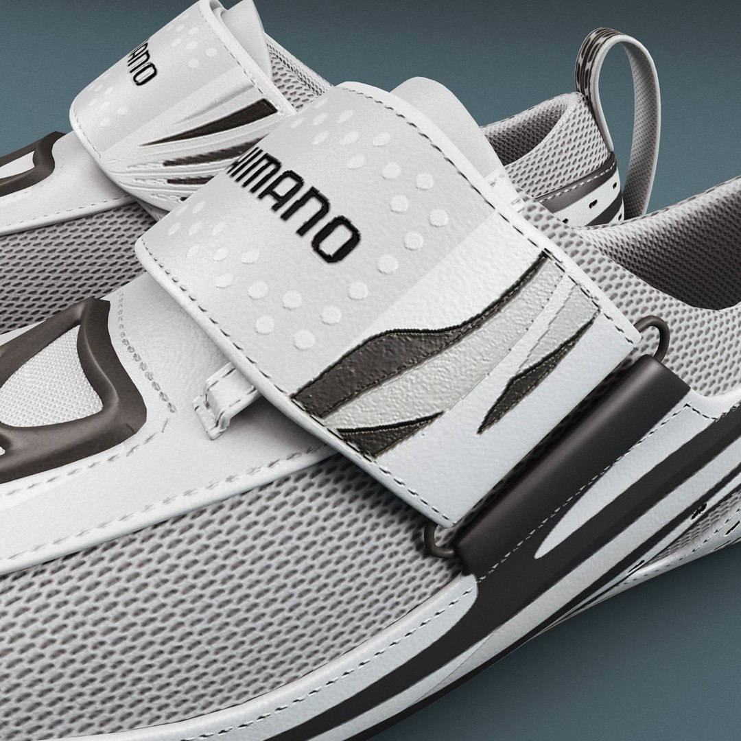 3d model sneakers shimano tr52