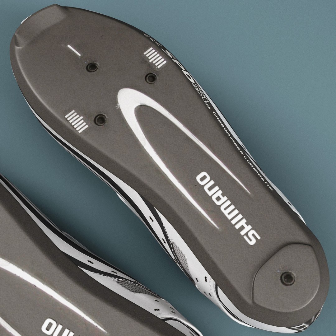 3d model sneakers shimano tr52