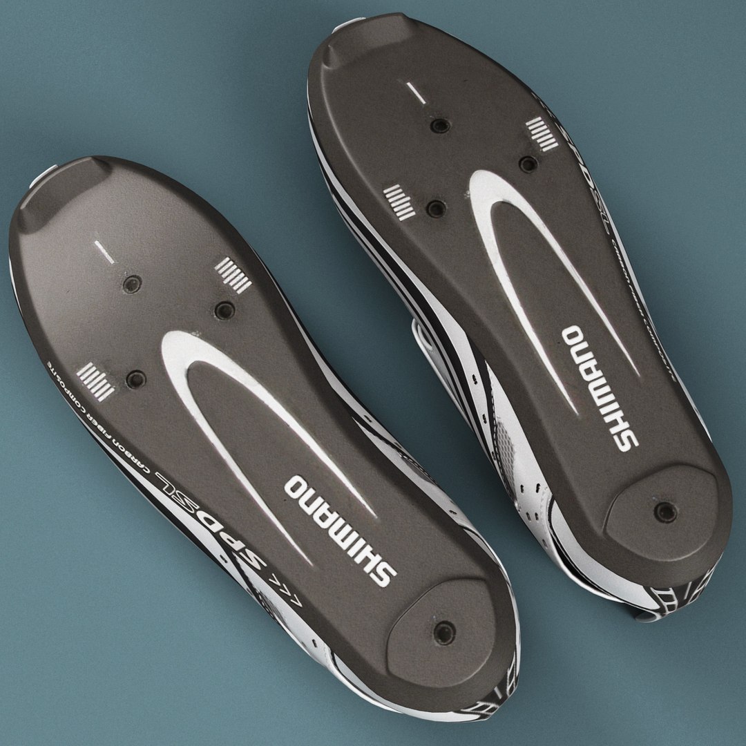 3d model sneakers shimano tr52