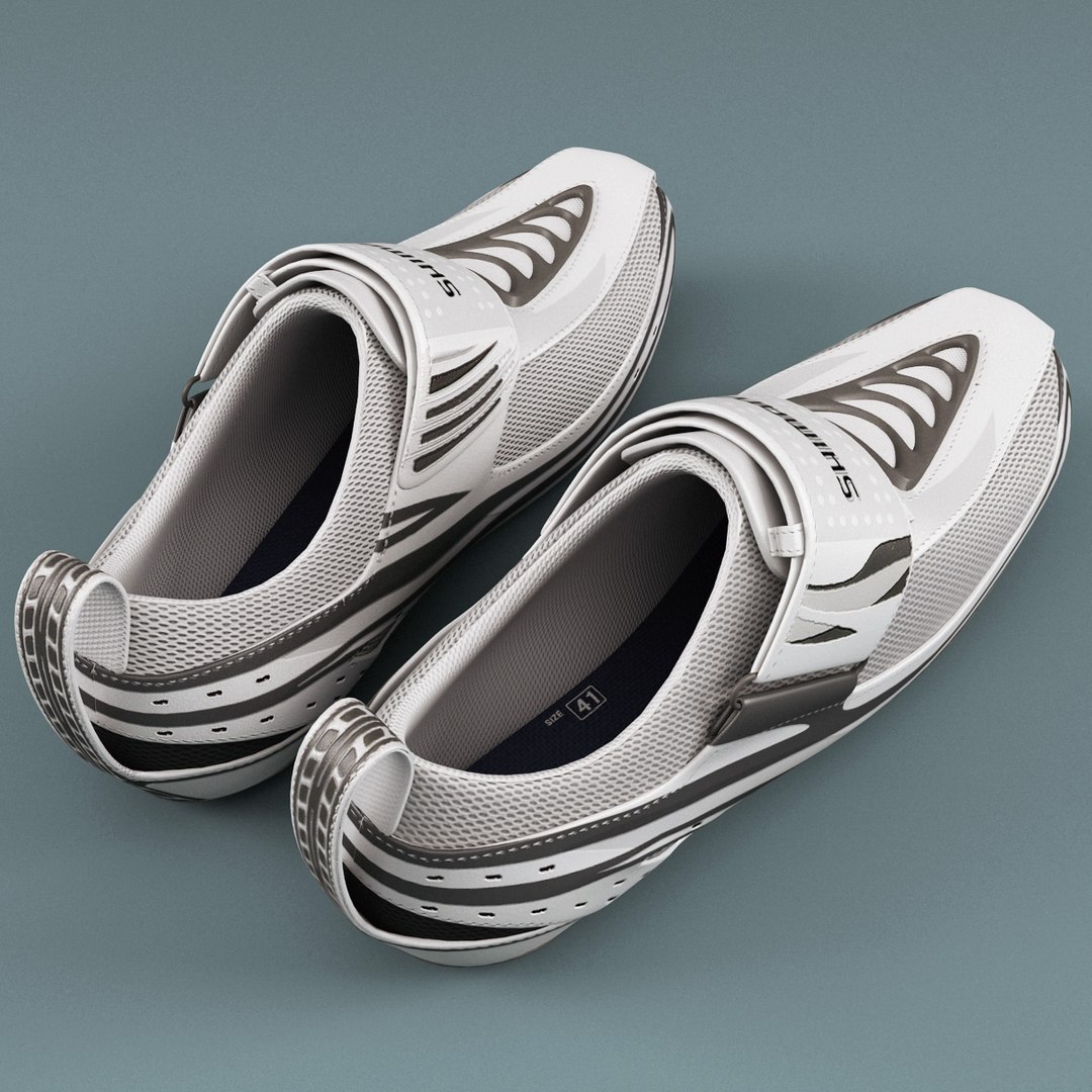 3d model sneakers shimano tr52