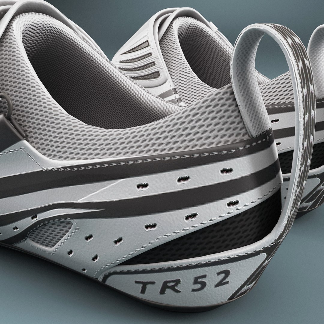 3d model sneakers shimano tr52