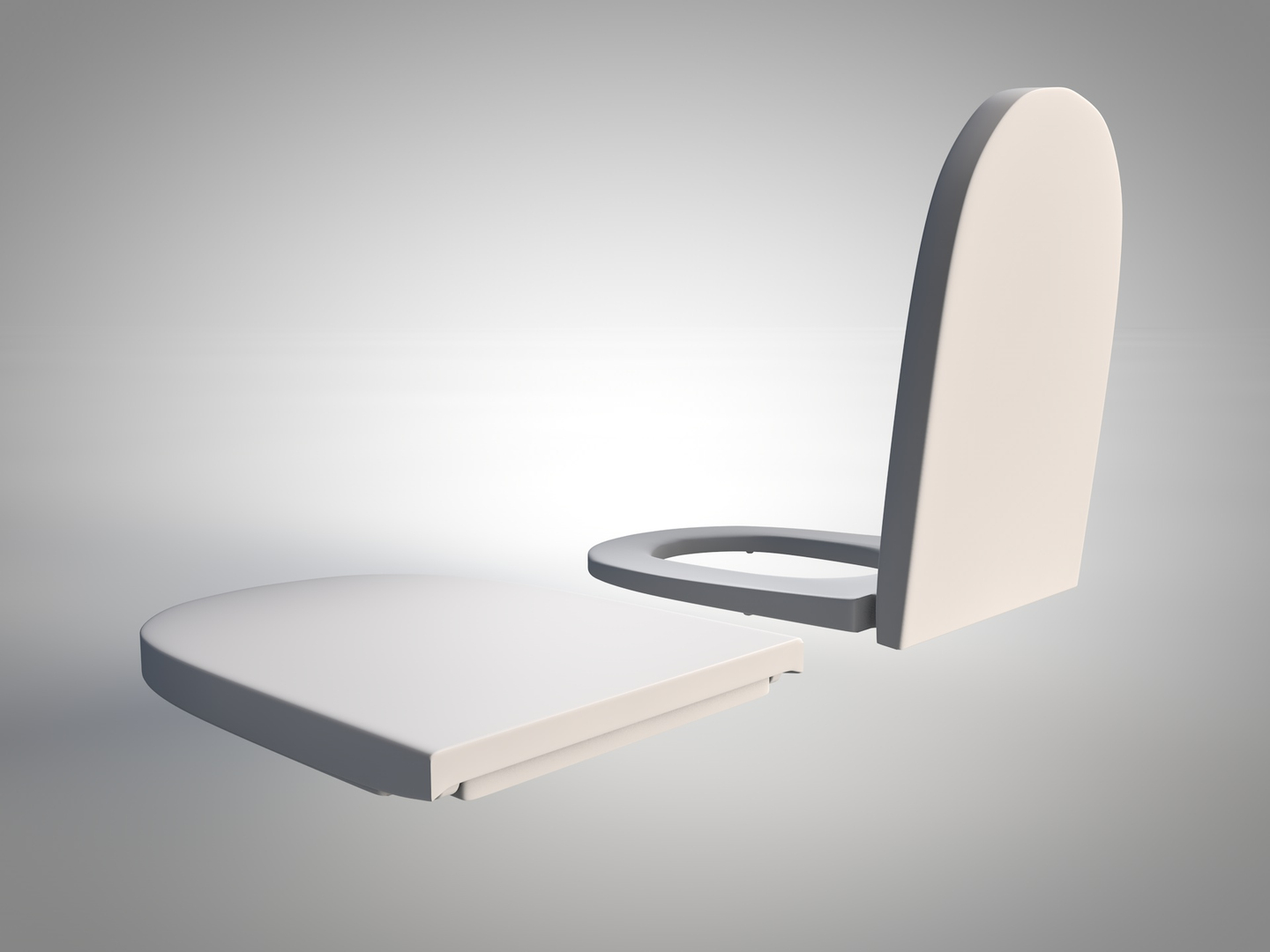 3d model toilet seat