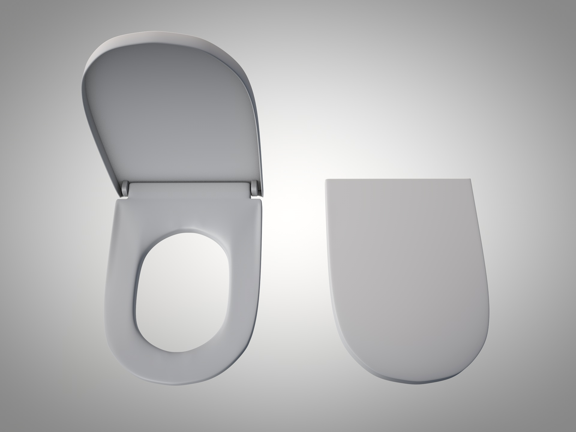 3d model toilet seat