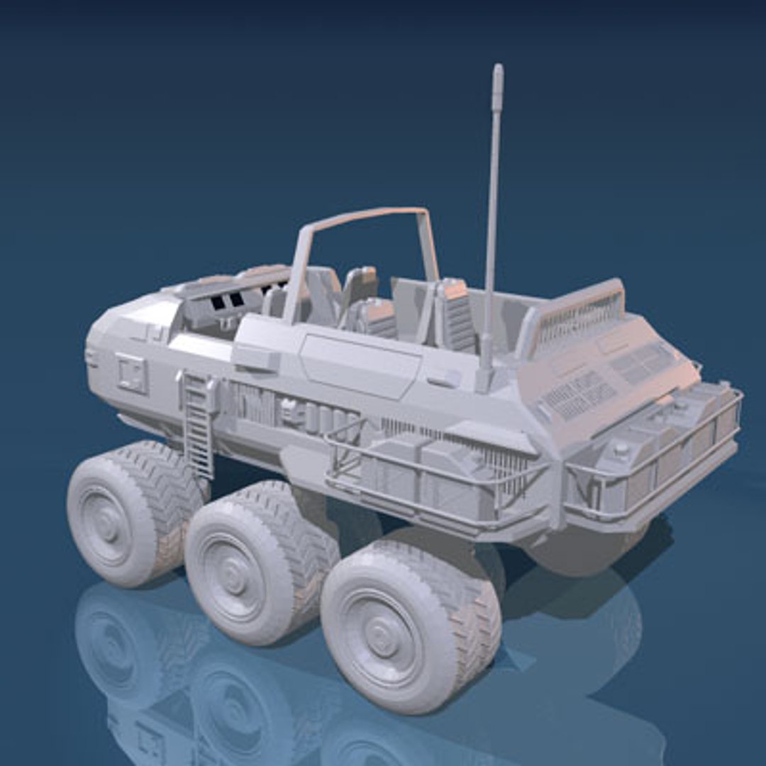 desert rover wheels 3d 3ds