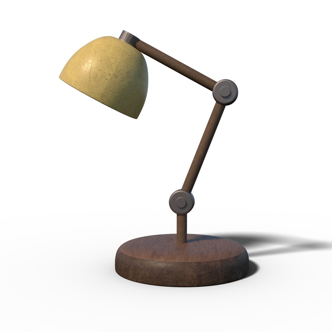 Study Lamp 3D Model - TurboSquid 2059606