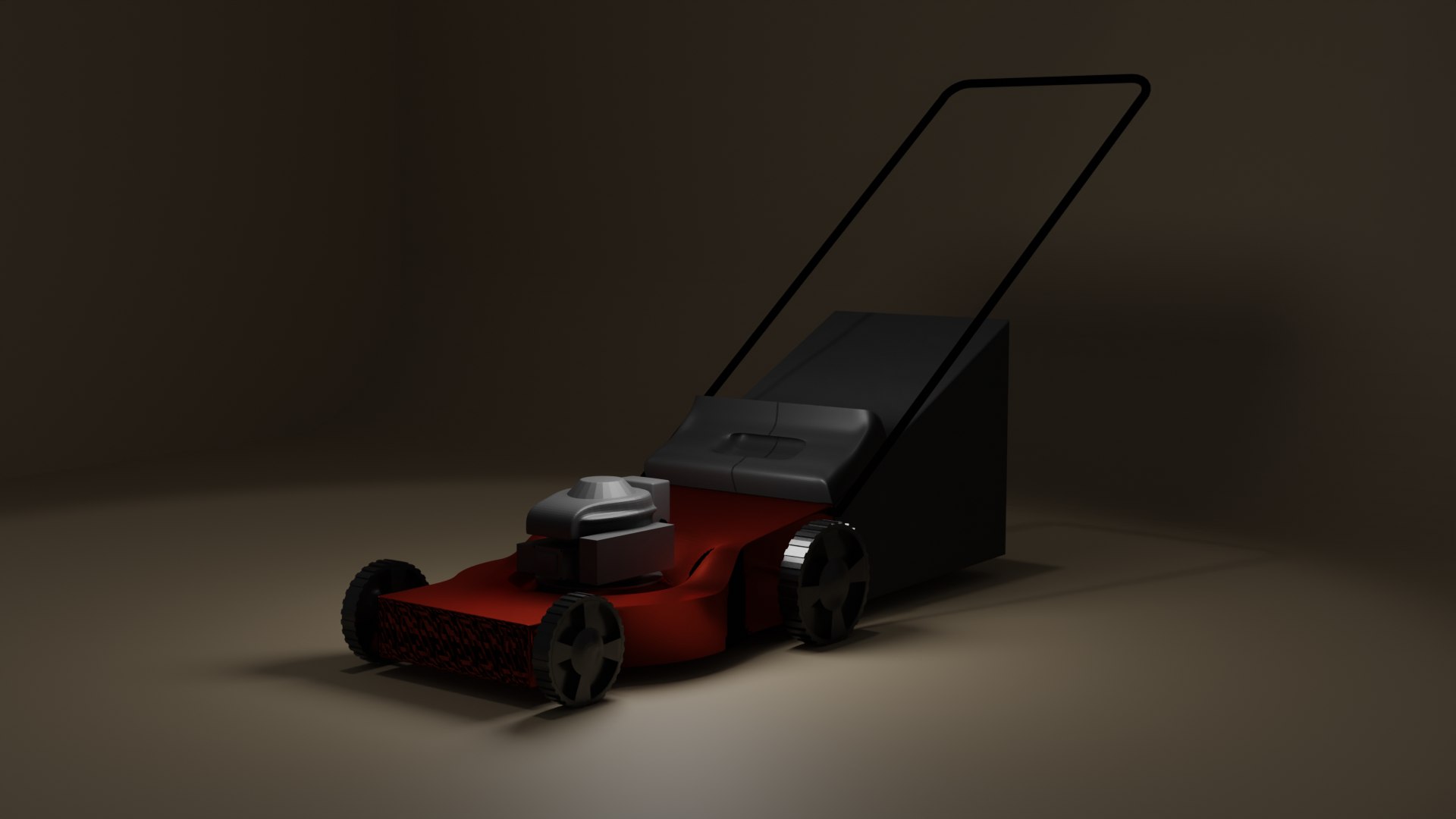 3D Lawn Mower Model - TurboSquid 2005444
