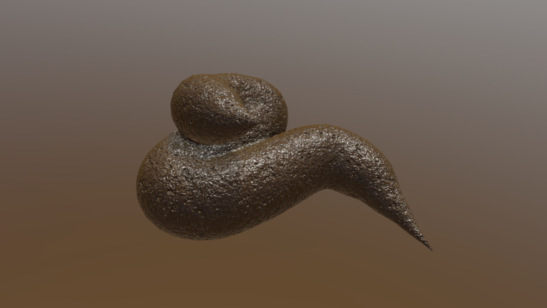 3D Feces Excrement Poop - TurboSquid 1463480