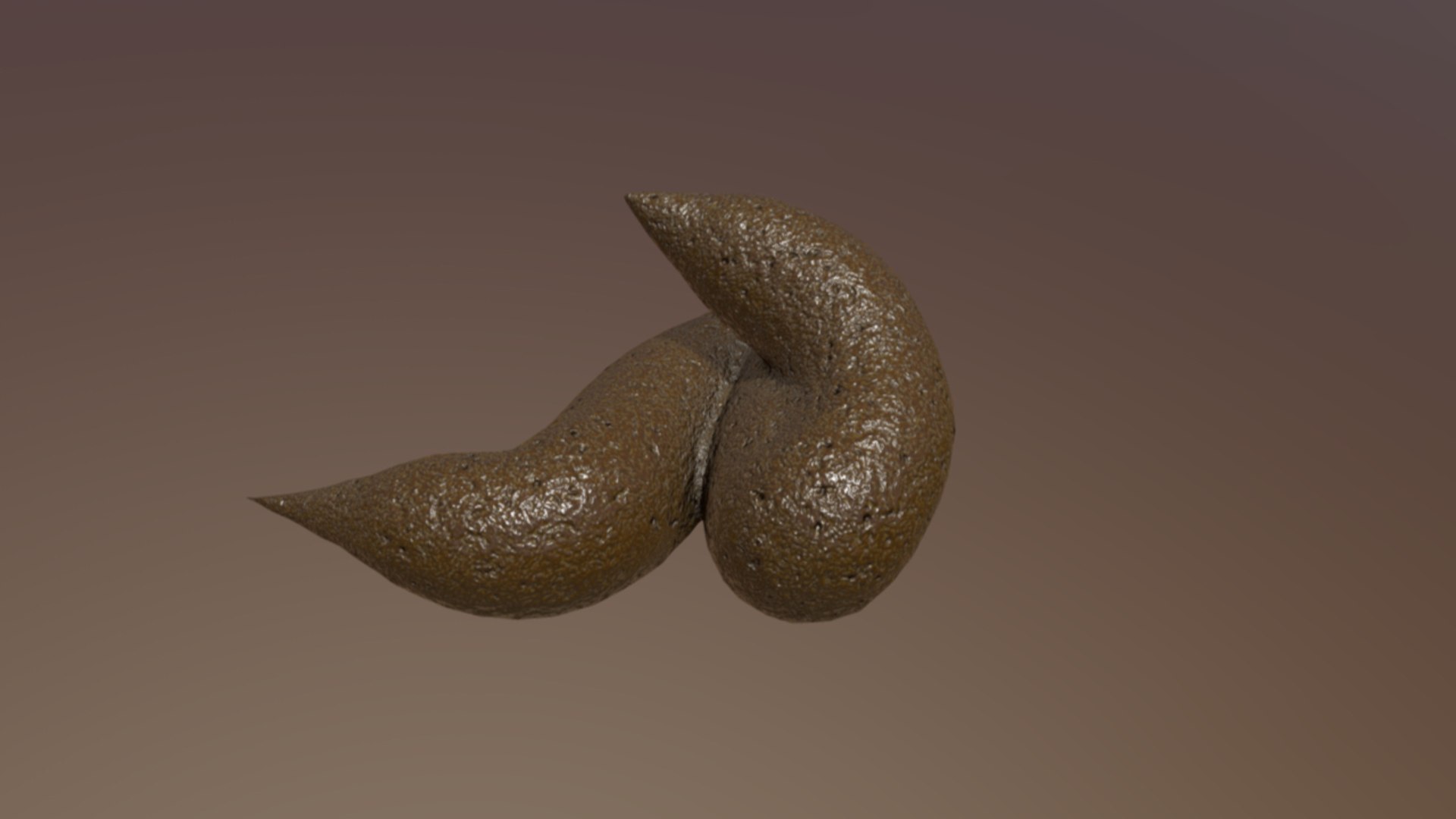 3D Feces Excrement Poop - TurboSquid 1463480