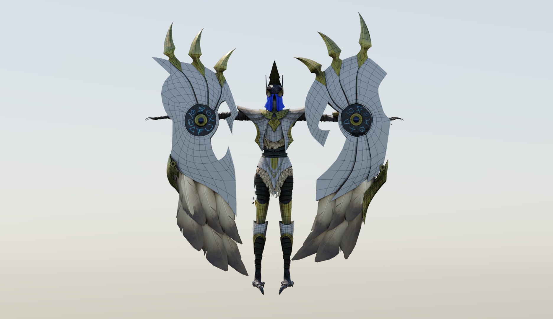 3D Harpy Guardian Of The Sky Model - TurboSquid 1984964