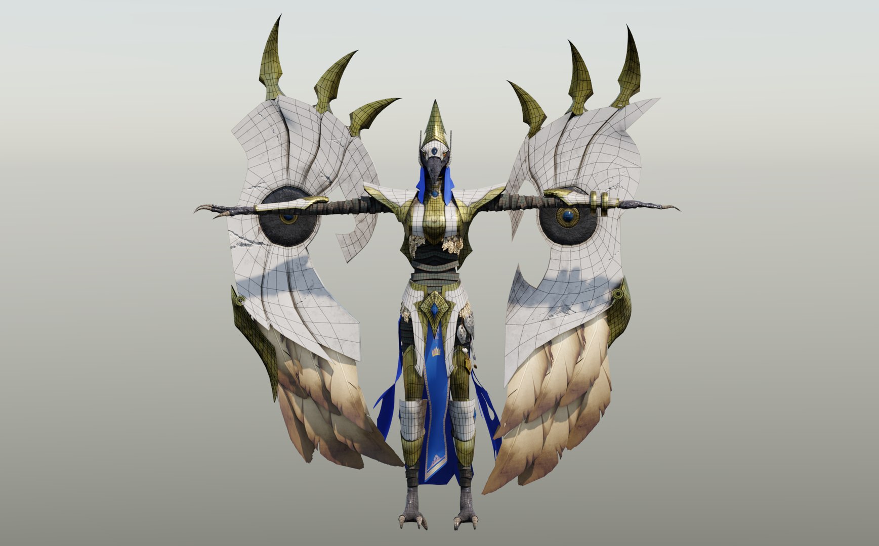 3D Harpy Guardian Of The Sky Model - TurboSquid 1984964