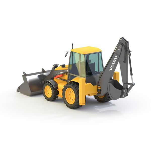 3D backhoe loader - TurboSquid 1421680