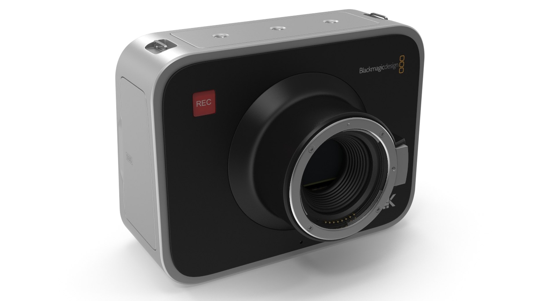 3d Model Blackmagic Camera