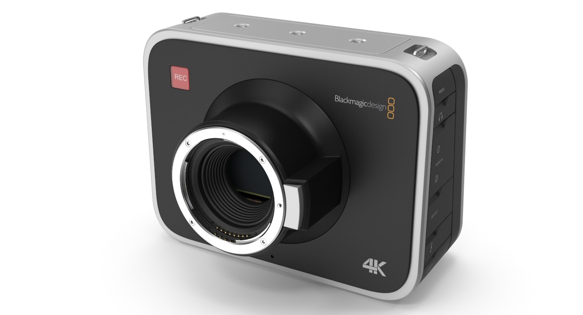 3d Model Blackmagic Camera