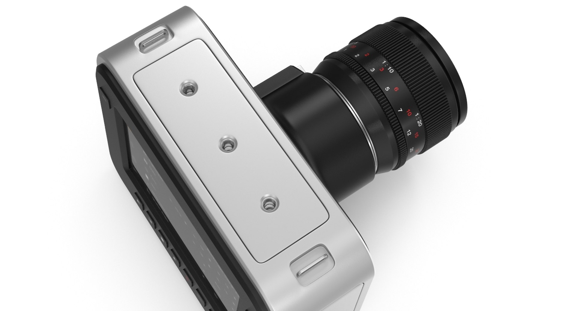 3d Model Blackmagic Camera