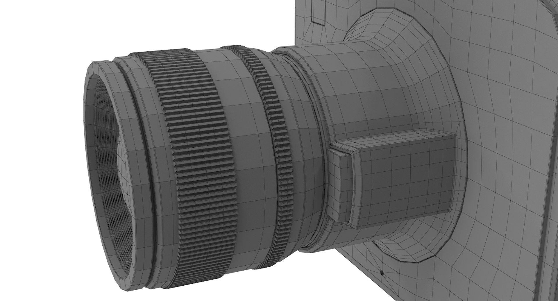 3d model blackmagic camera