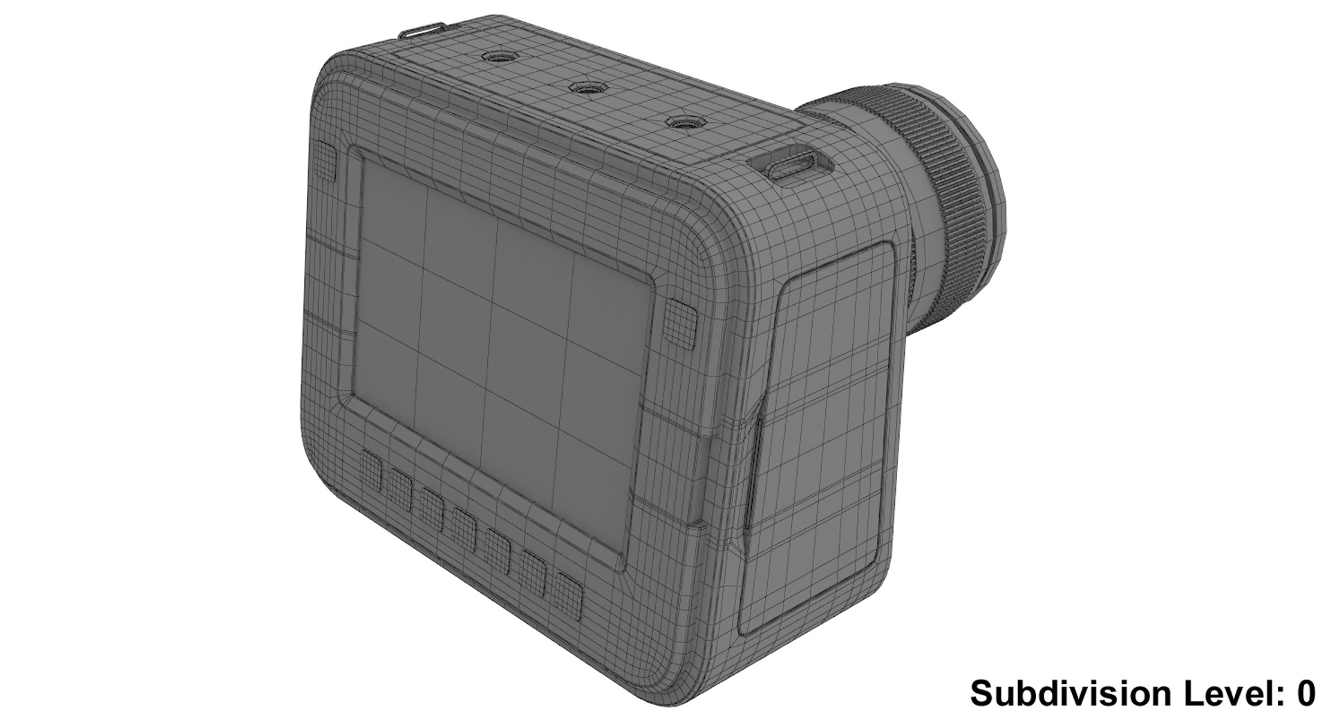 3d Model Blackmagic Camera