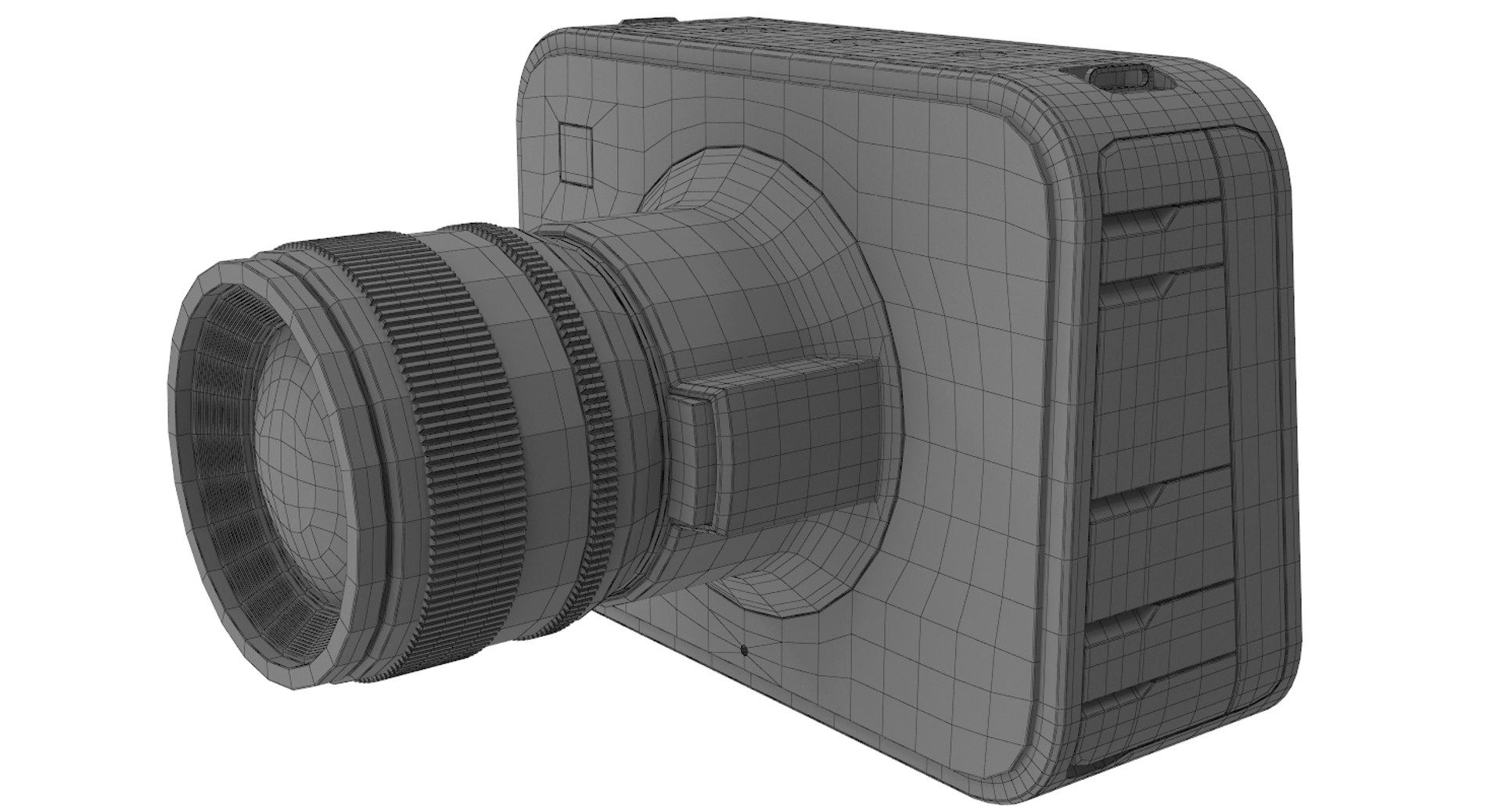 3d Model Blackmagic Camera