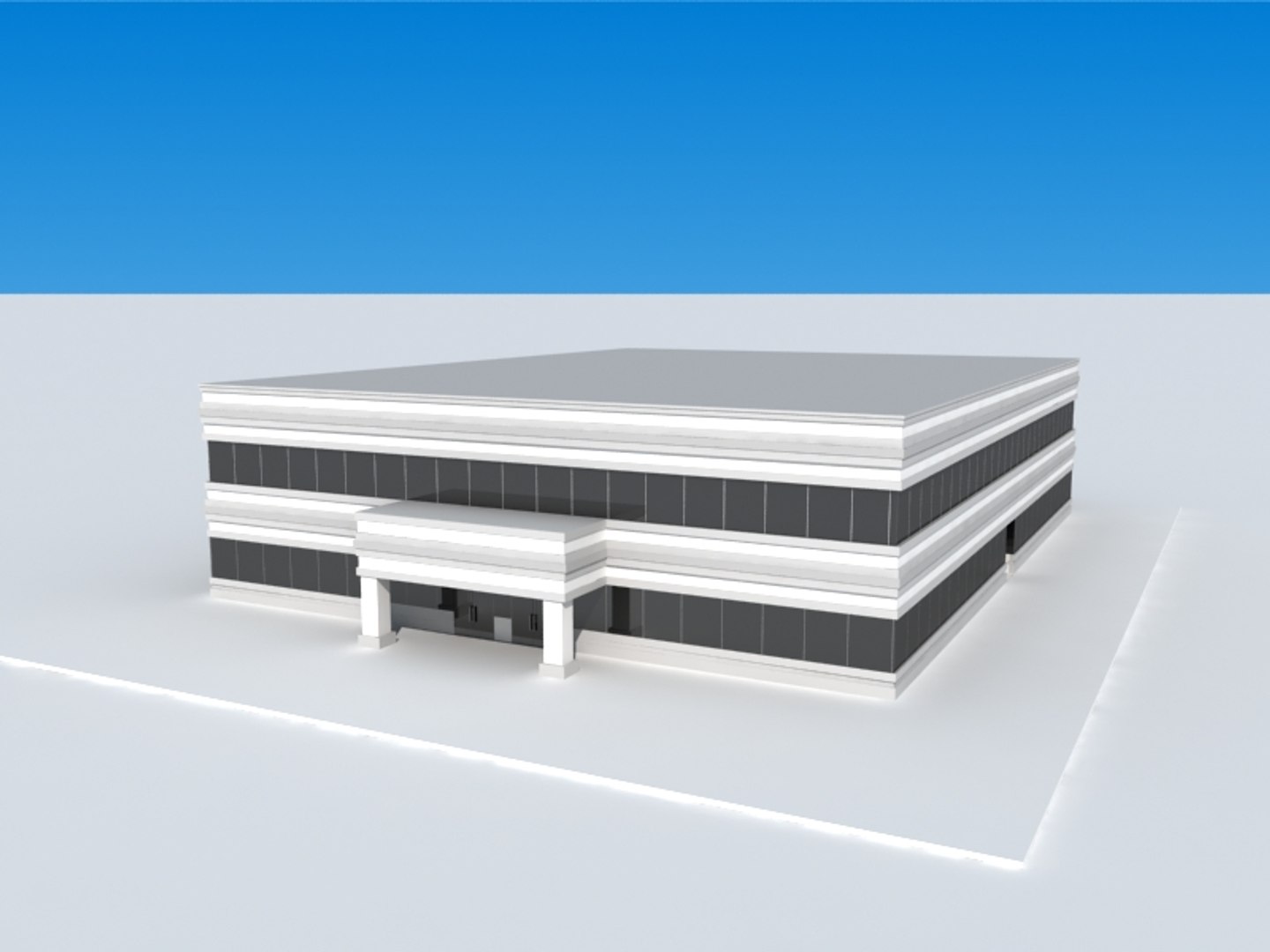 3d Office Building