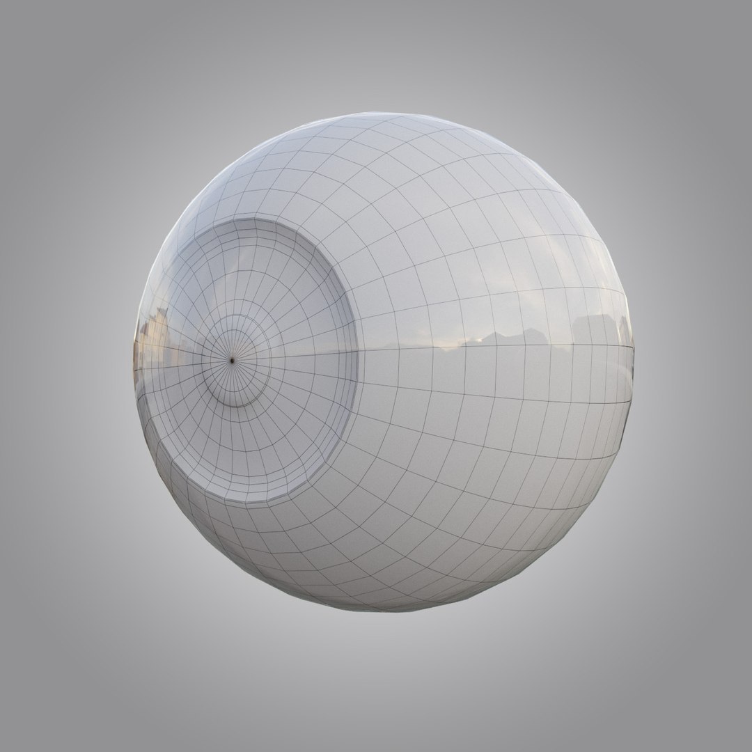 human eye 3d model
