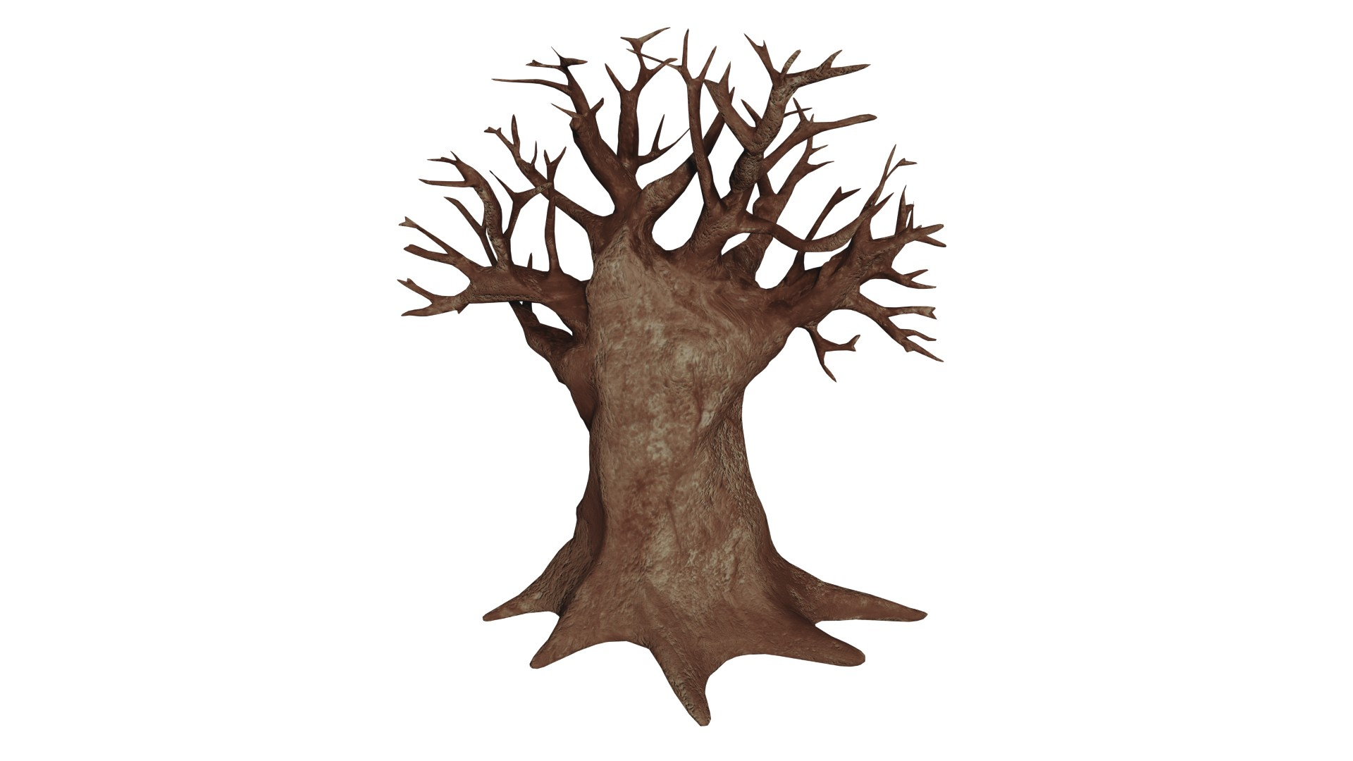 Baobab Tree Animation Lod 3D Model - TurboSquid 1343538